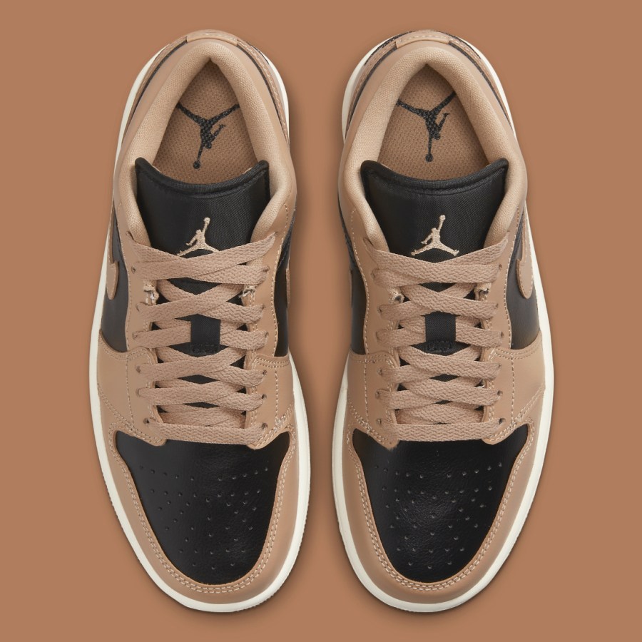 Women's Air Jordan 1 Low "Tan/Black" DC0774-201 | SneakerNews.com
