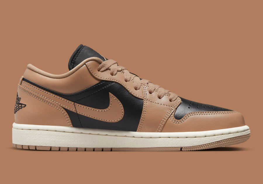 Women's Air Jordan 1 Low "Tan/Black" DC0774-201 | SneakerNews.com