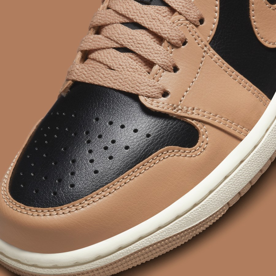 Women's Air Jordan 1 Low "Tan/Black" DC0774-201 | SneakerNews.com