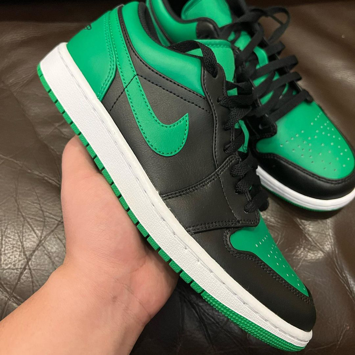 Air Jordan 1 Low Green Toe 2023 | SneakerNews.com
