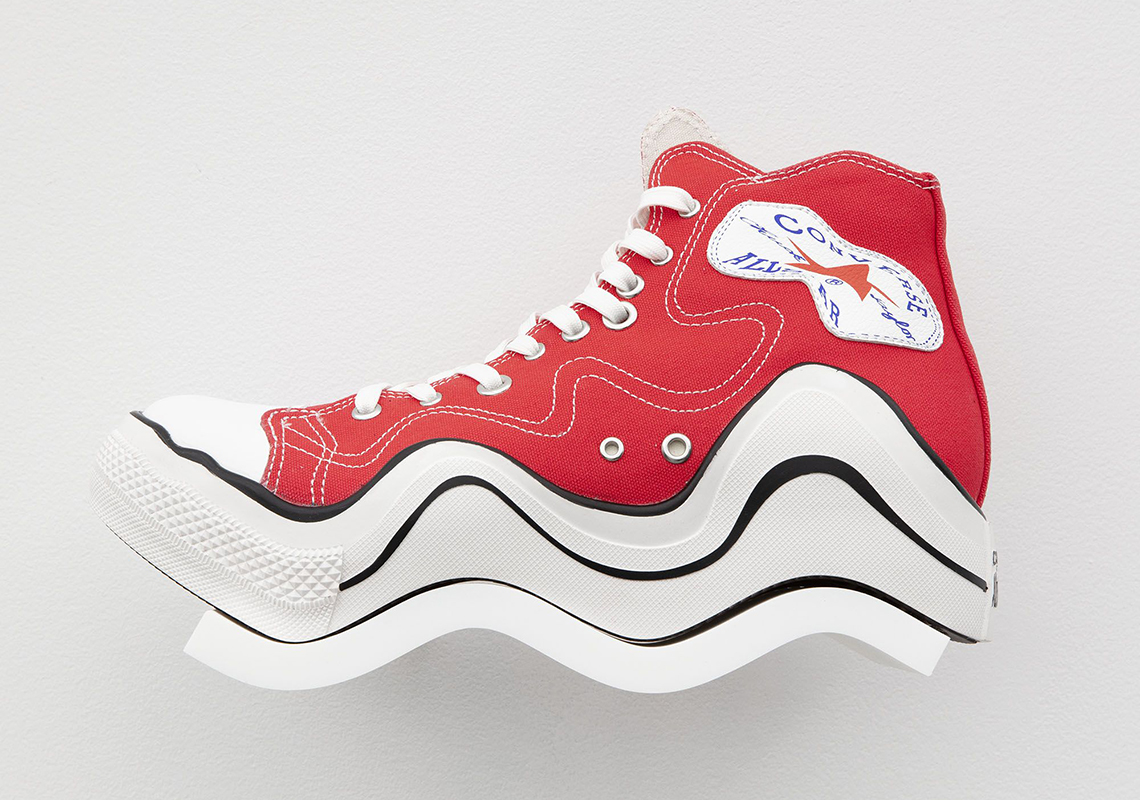 MSCHF's First Exhibit Extends Its Wavy Baby Collection | SneakerNews.com