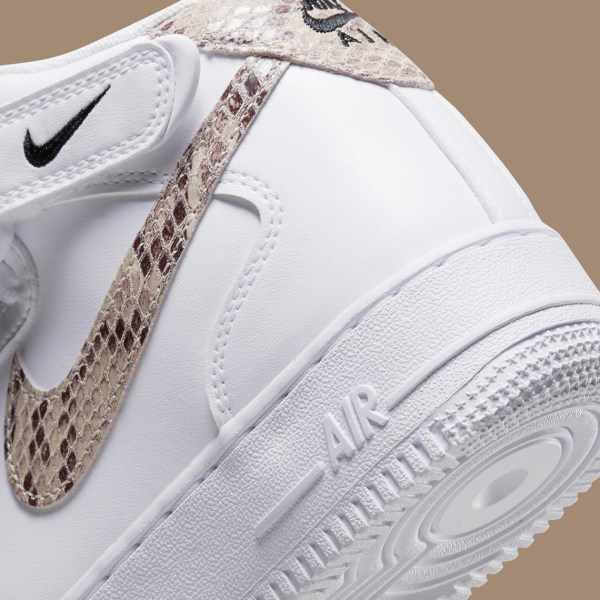Nike Air Force 1 Mid Snakeskin DD9625-101 | SneakerNews.com