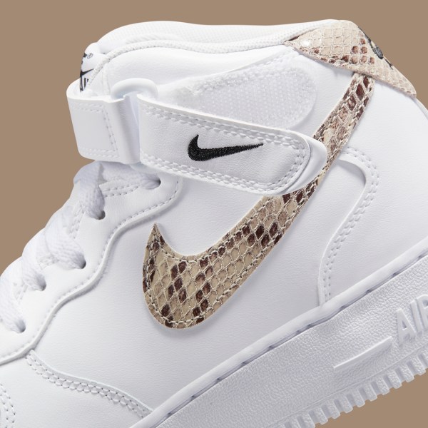 Nike Air Force 1 Mid Snakeskin DD9625-101 | SneakerNews.com