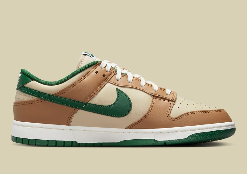 Nike Dunk Low Tan Green FB7160-231 | SneakerNews.com