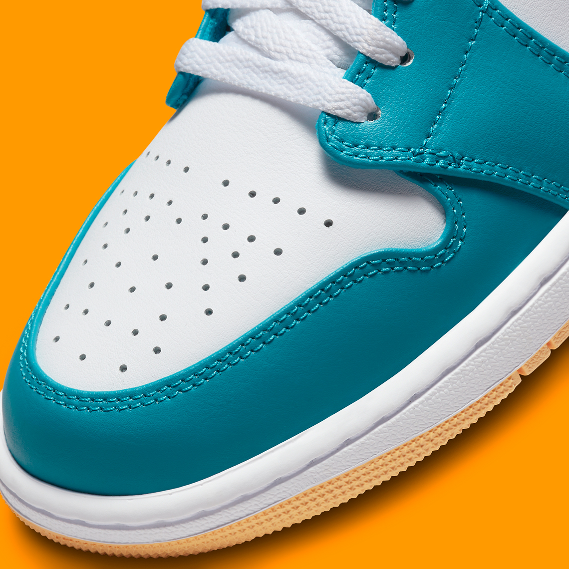 The Women's Air Jordan 1 Mid Brightens Up With Aqua And Peach Tones ...