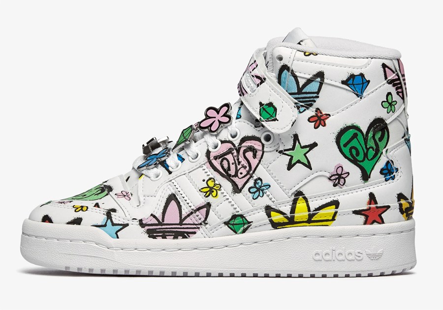 Jeremy Scott x adidas Forum 84 "Monogram" | SneakerNews.com