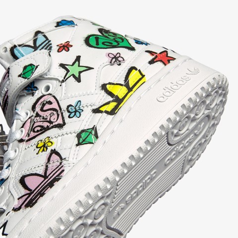 Jeremy Scott x adidas Forum 84 "Monogram" | SneakerNews.com