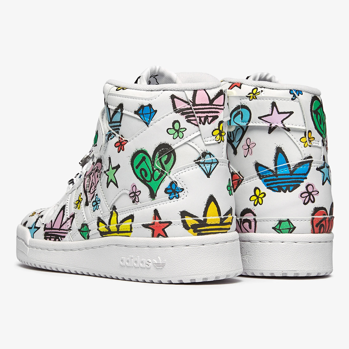 Jeremy Scott x adidas Forum 84 "Monogram" | SneakerNews.com