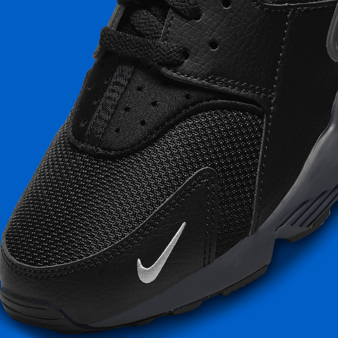 Nike Air Huarache "Black/Blue/Silver" FD0656-001 | SneakerNews.com