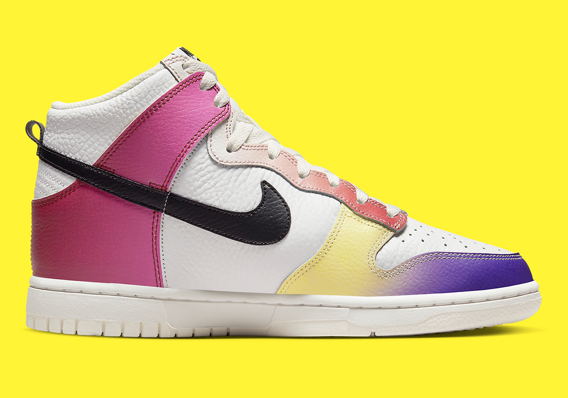 Nike Dunk High "Multi-Color Gradient" FD0802-100 | SneakerNews.com