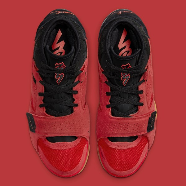 Jordan Zion 2 Red Suede Gum DO9072-600 | SneakerNews.com