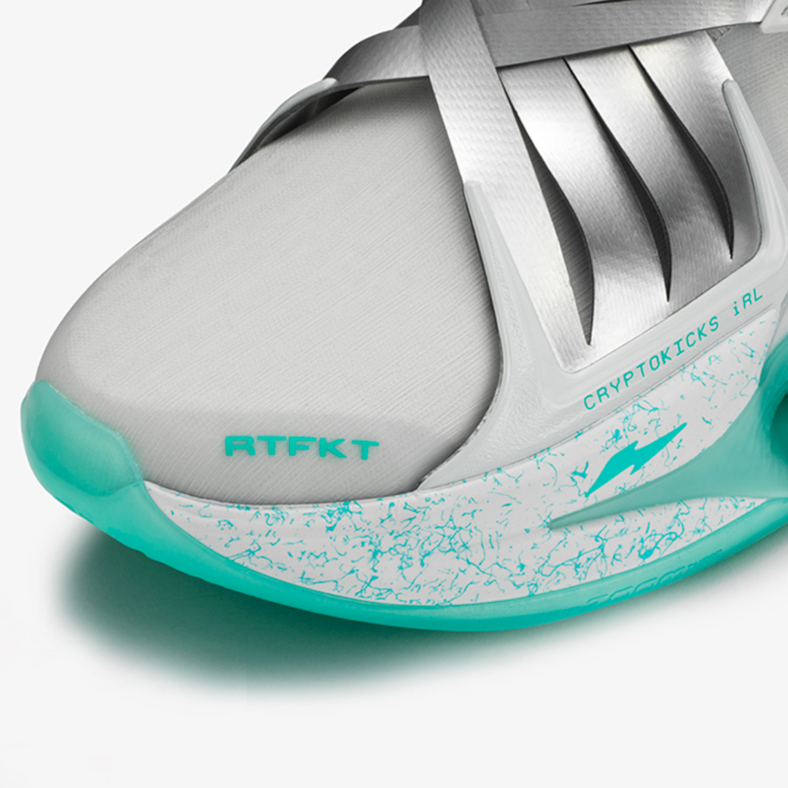 RTFKT x Nike Adapt Platform "Mag" Cryptokicks iRL | SneakerNews.com