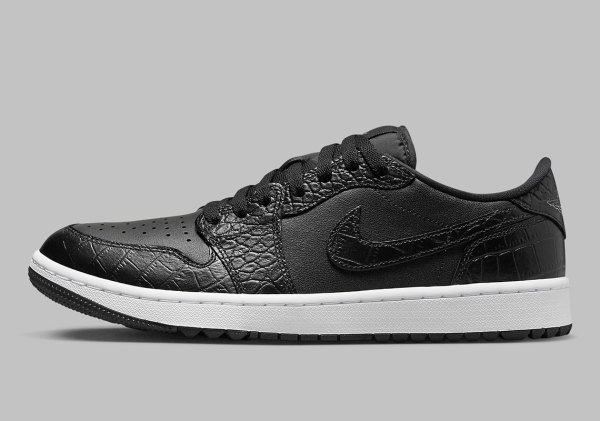 Air Jordan 1 Low Golf "Black Croc" DD9315-003 | SneakerNews.com