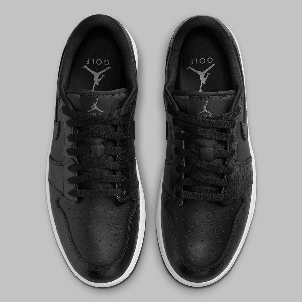 Air Jordan 1 Low Golf "Black Croc" DD9315-003 | SneakerNews.com
