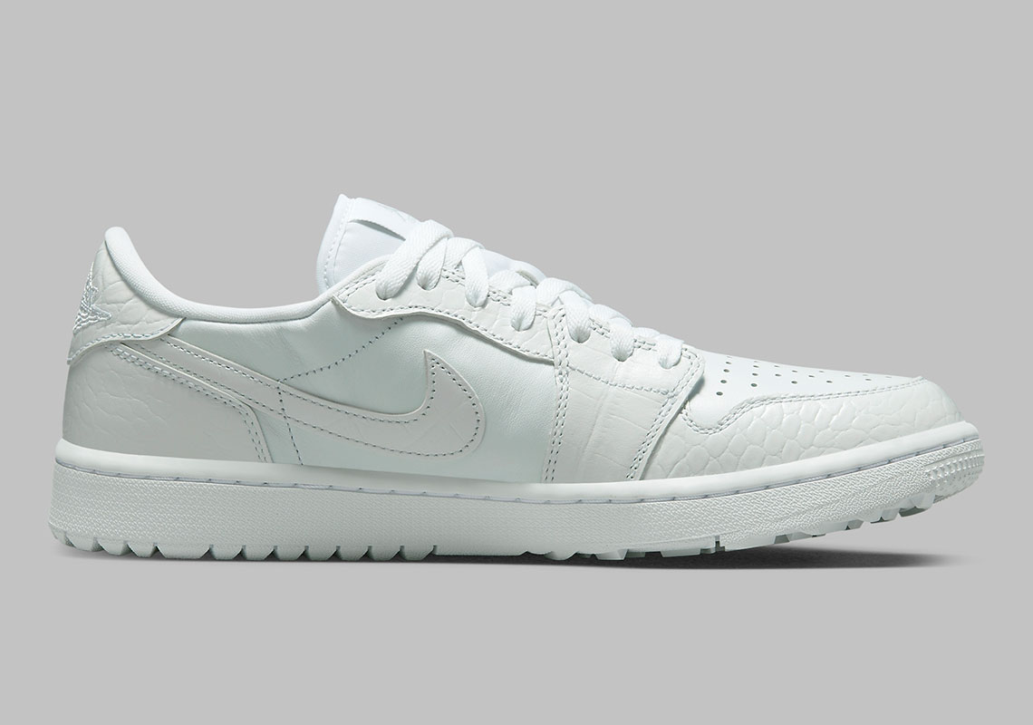 Air Jordan 1 Low Golf "White Croc" DD9315-110 | SneakerNews.com