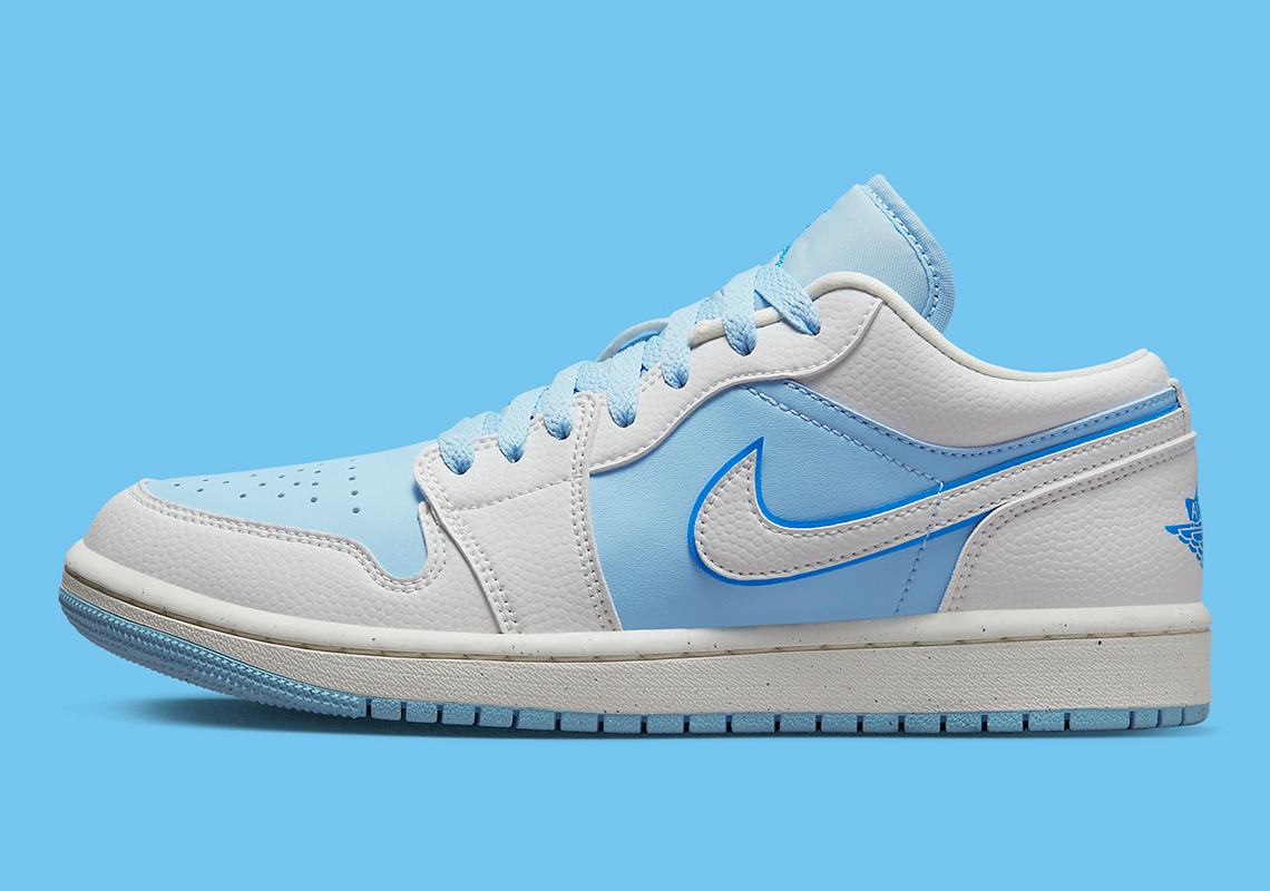 Air Jordan 1 Low "Dark Powder Blue/Ice Blue" DV1299-104 | SneakerNews.com