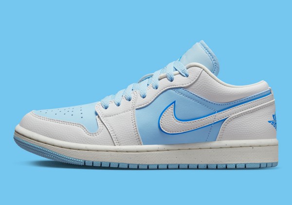 Air Jordan 1 Low "Dark Powder Blue/Ice Blue" DV1299-104 | SneakerNews.com