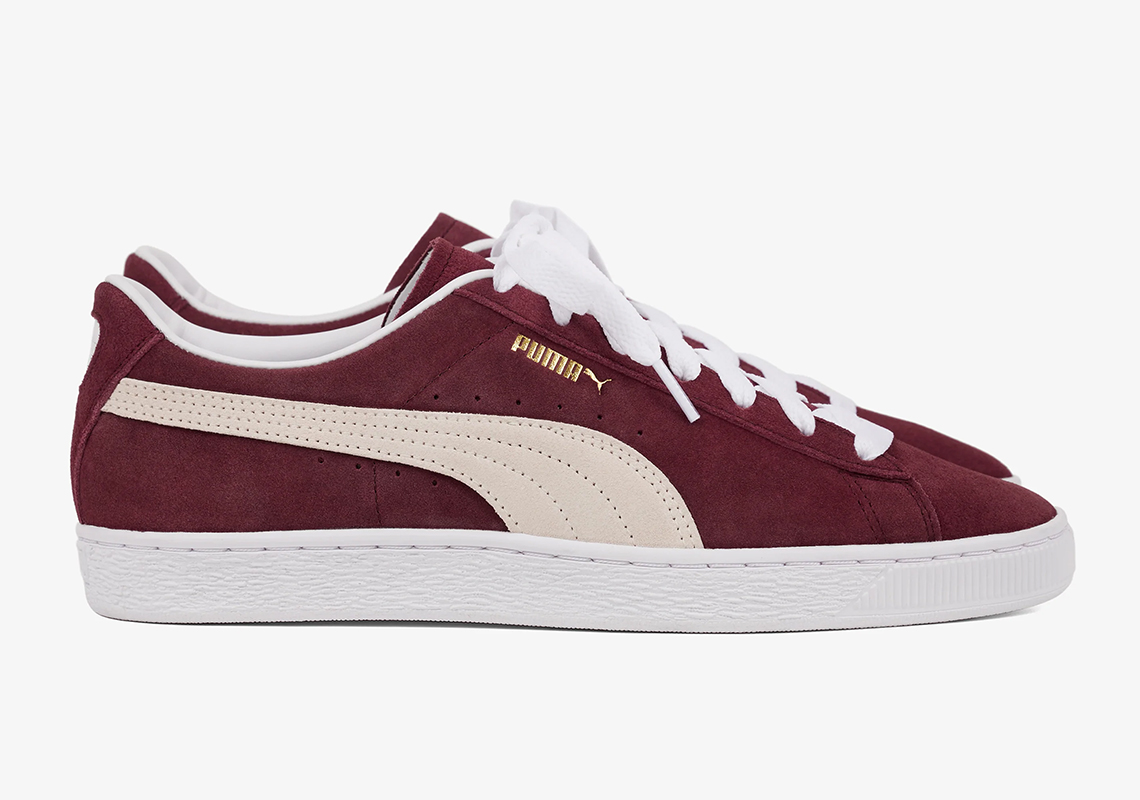 JJJJound x Puma Suede "Burgundy" Release Date | SneakerNews.com