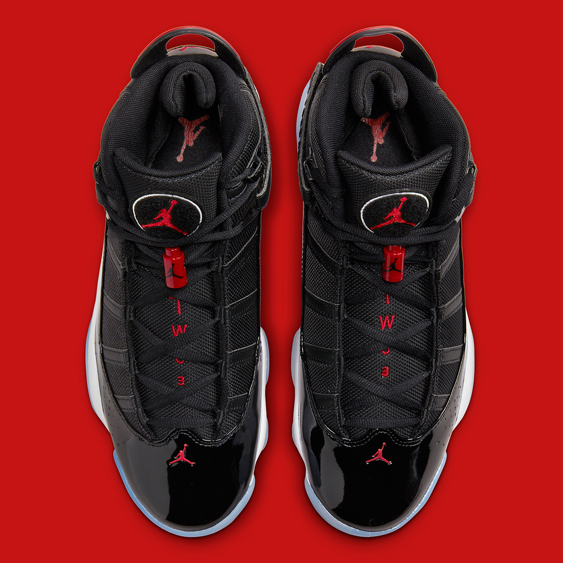 The Jordan 6 Rings Returns In Another Chicago Bulls-Friendly "Black/Red ...