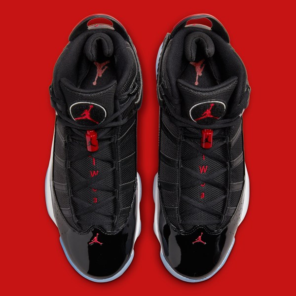 The Jordan 6 Rings Returns In Another Chicago Bulls-Friendly "Black/Red ...