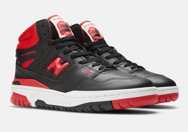 New Balance 650 "Black/Red" BB650RBR Release | SneakerNews.com