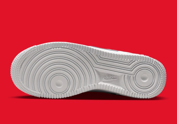 Nike Air Force 1 Low "White/Red/Grey" FD9772-100 | SneakerNews.com