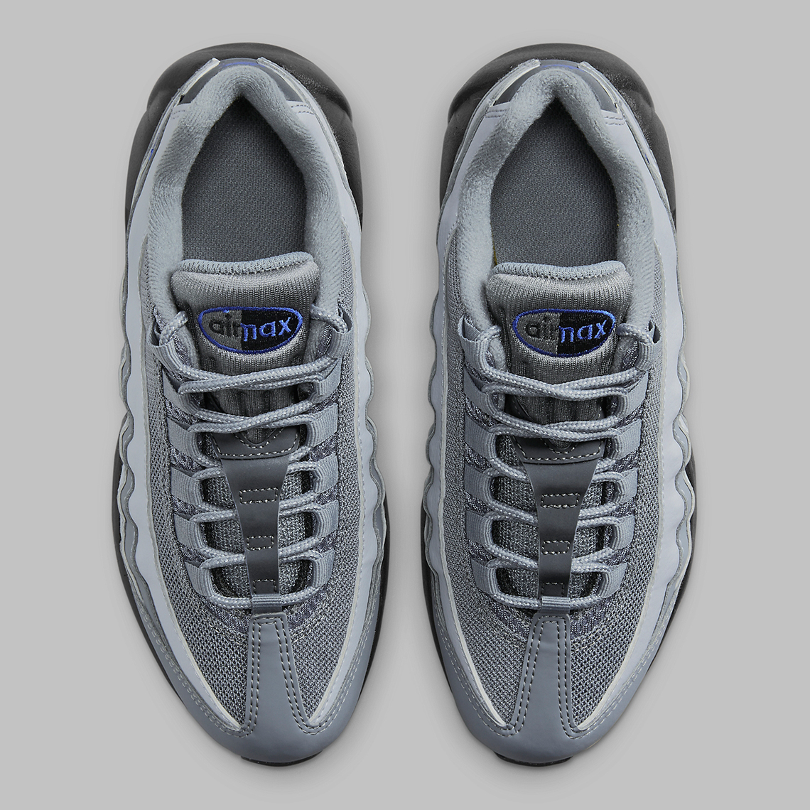 Nike Air Max 95 GS "Grey/Royal/Black" FD9764-001 | SneakerNews.com