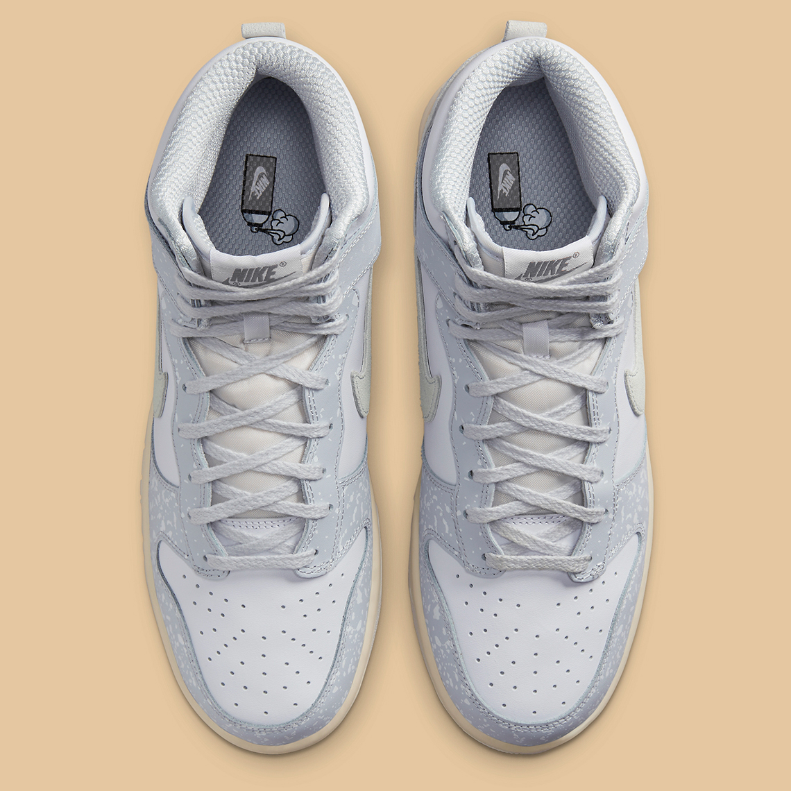 Nike Dunk High "Spray Paint" FD9759-100 | SneakerNews.com