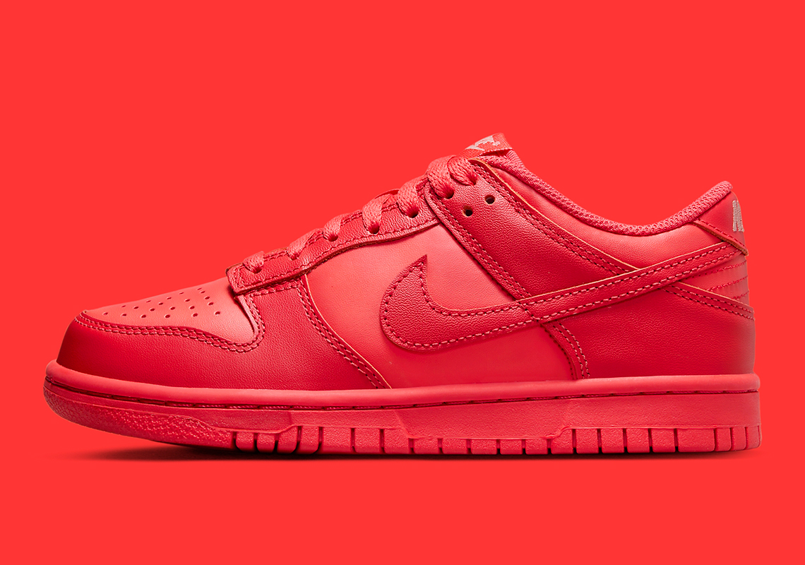 Kid's Nike Dunk Low "Track Red" DH9765-601 | SneakerNews.com