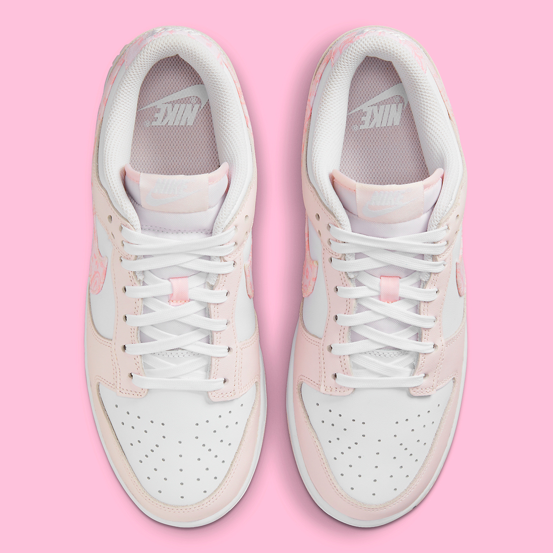 Nike Pink Dunks "Paisley" FD1449-100 | SneakerNews.com