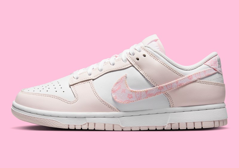 Nike Pink Dunks "Paisley" FD1449-100 | SneakerNews.com