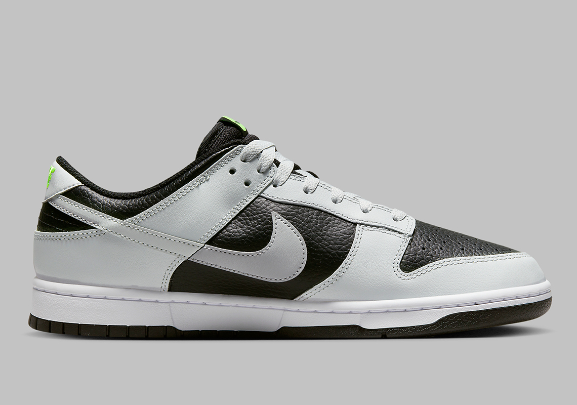 Nike Dunk Low "Grey/Black/Volt" FD9756-001 | SneakerNews.com