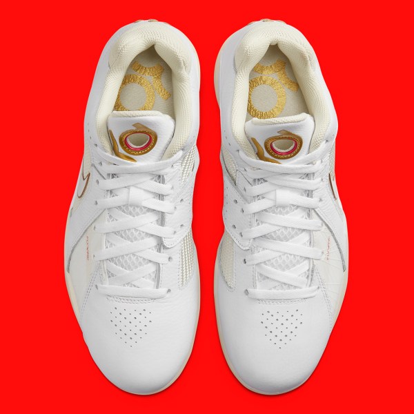 Nike KD 3 "White/Gold" DZ3009-100 | SneakerNews.com