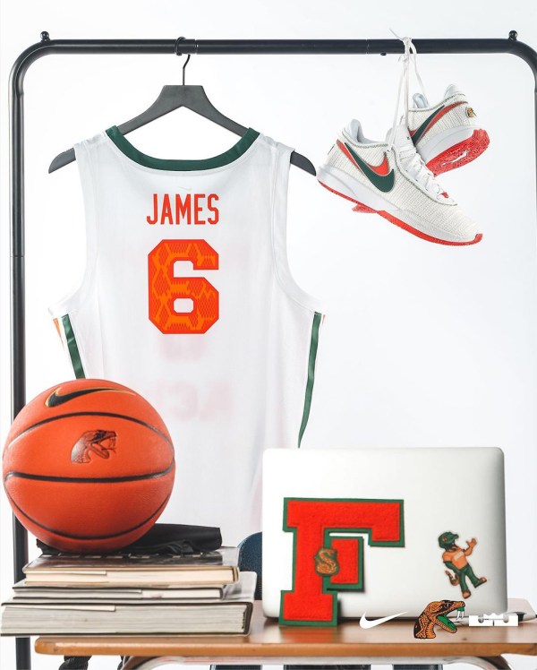 Nike LeBron 20 "FAMU Athletics PE" | SneakerNews.com