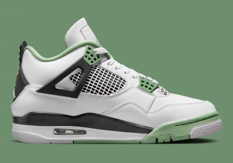 Air Jordan 4 "Oil Green" ("Seafoam") Release Date | SneakerNews.com