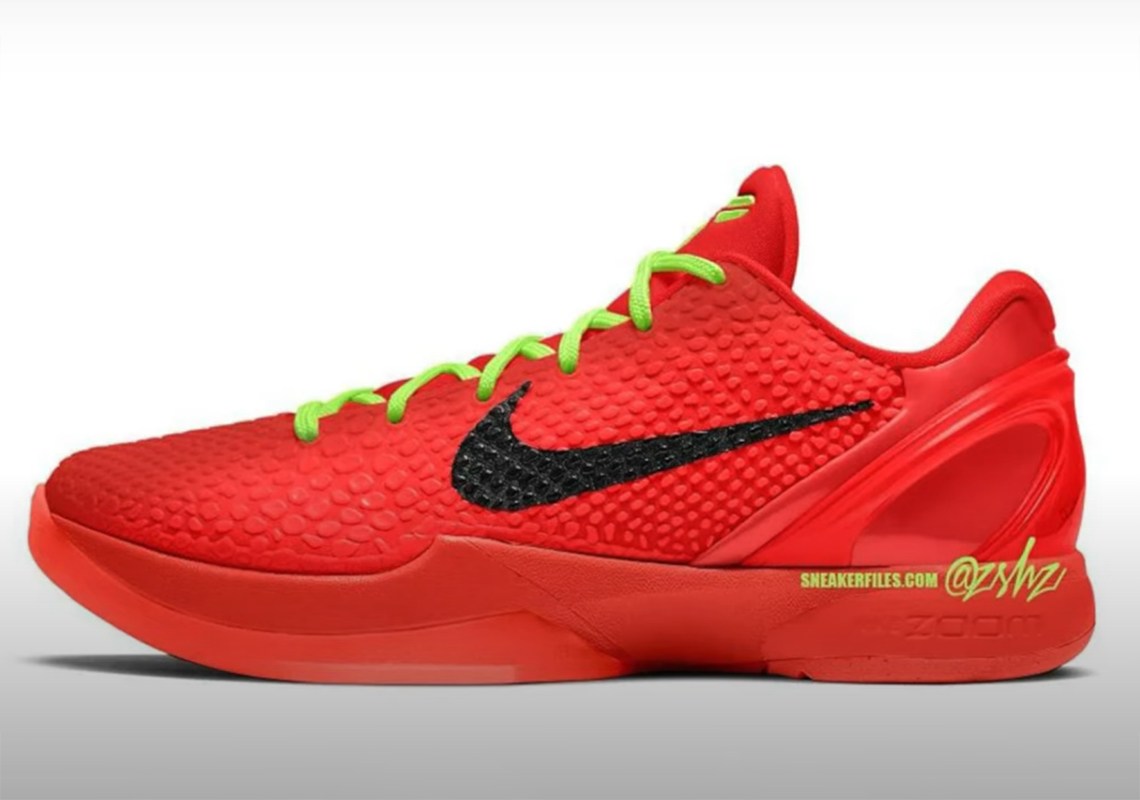 Nike Kobe 6 Protro Reverse Grinch Vacances 2023 | SneakerNews.com - Oxtero