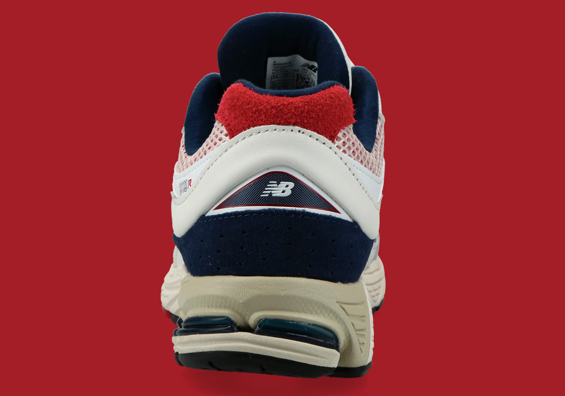 New Balance 2002R "White/Red/Navy" M2002RVE | SneakerNews.com