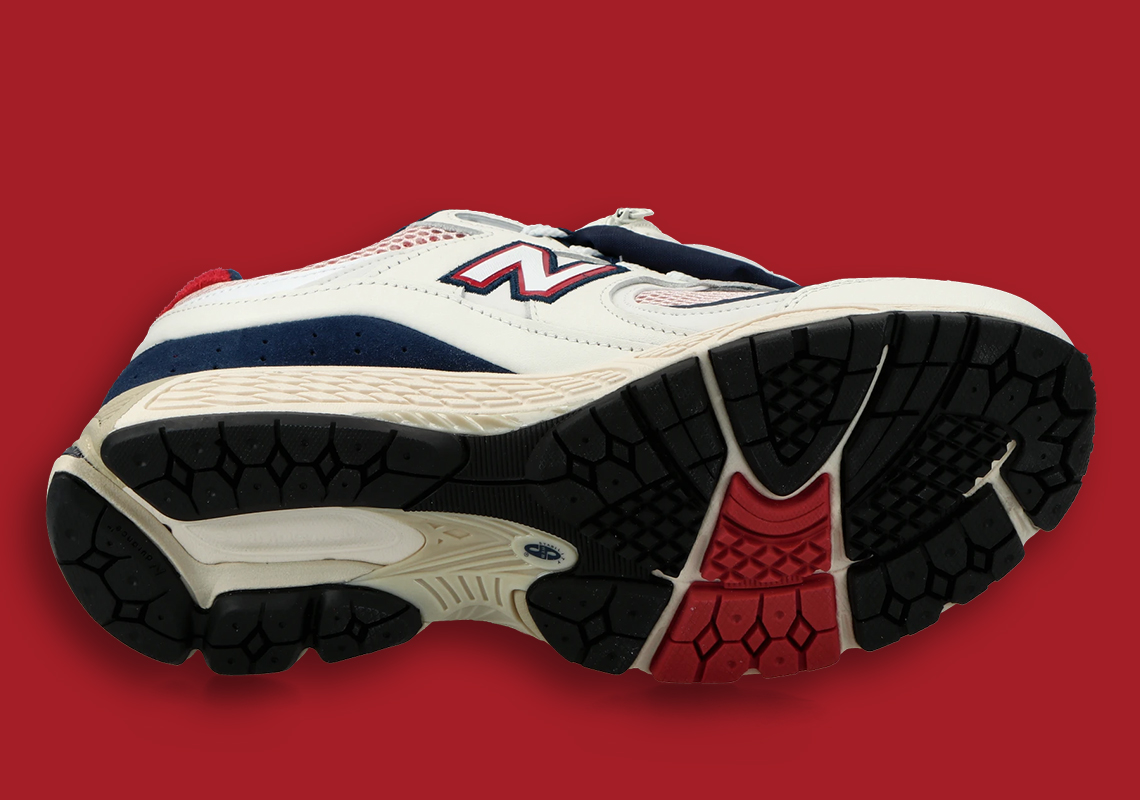 New Balance 2002R "White/Red/Navy" M2002RVE | SneakerNews.com