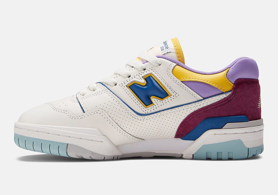 New Balance 550 "White/Multi-Color" BBW550CA | SneakerNews.com