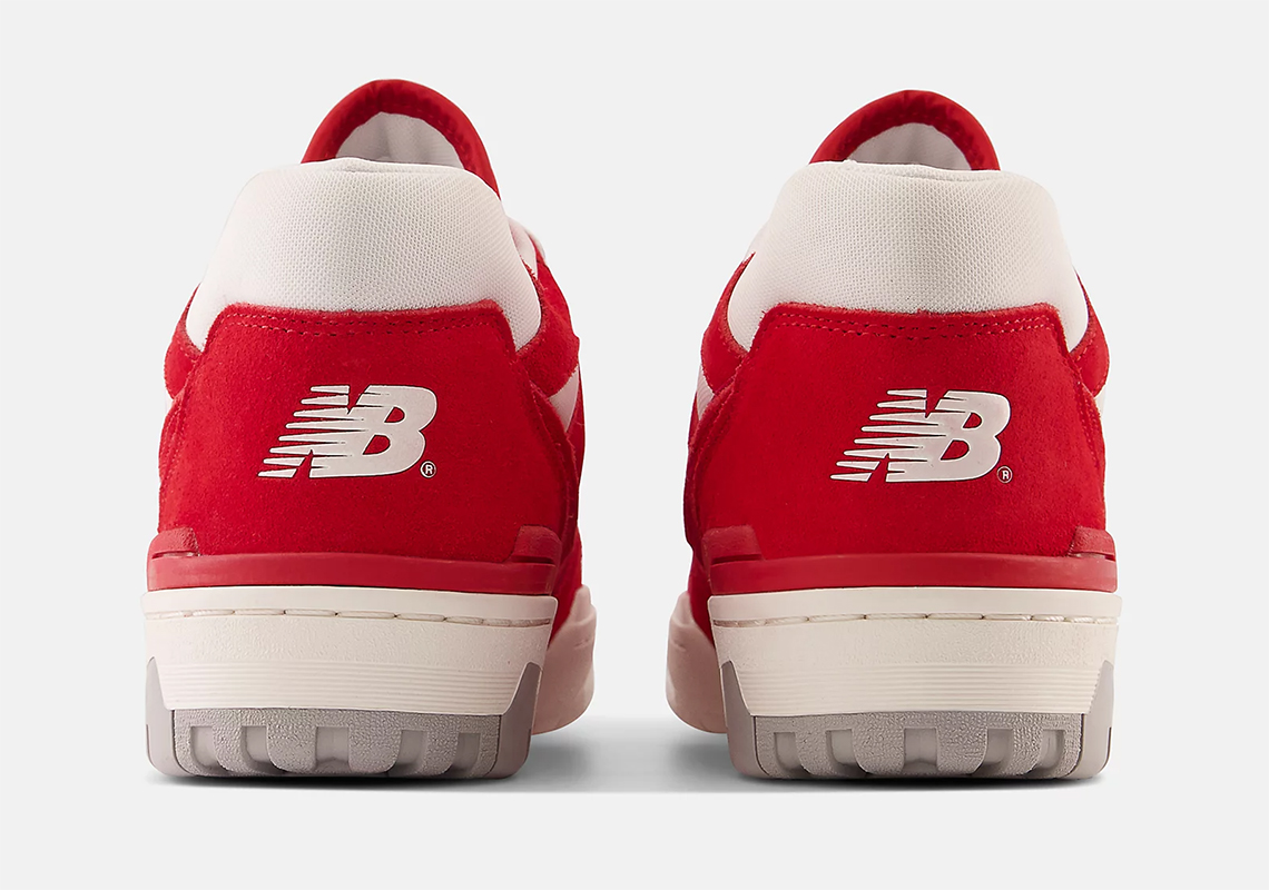 New Balance 550 Team Red Concrete BB550VND | SneakerNews.com