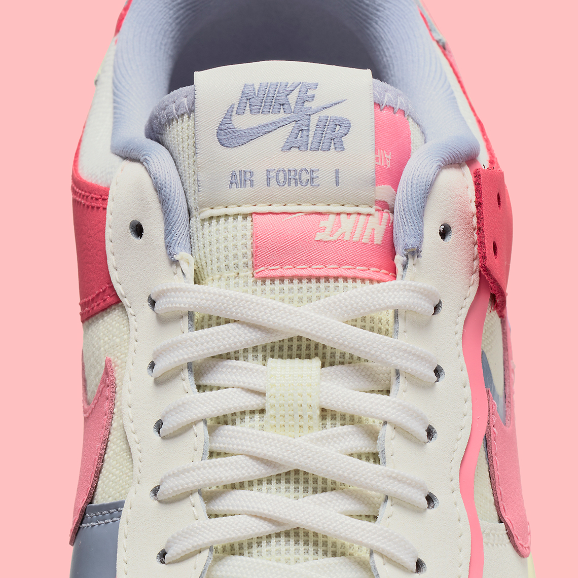 Nike Air Force 1 Shadow "Coconut Milk/Lilac/Pink" | SneakerNews.com