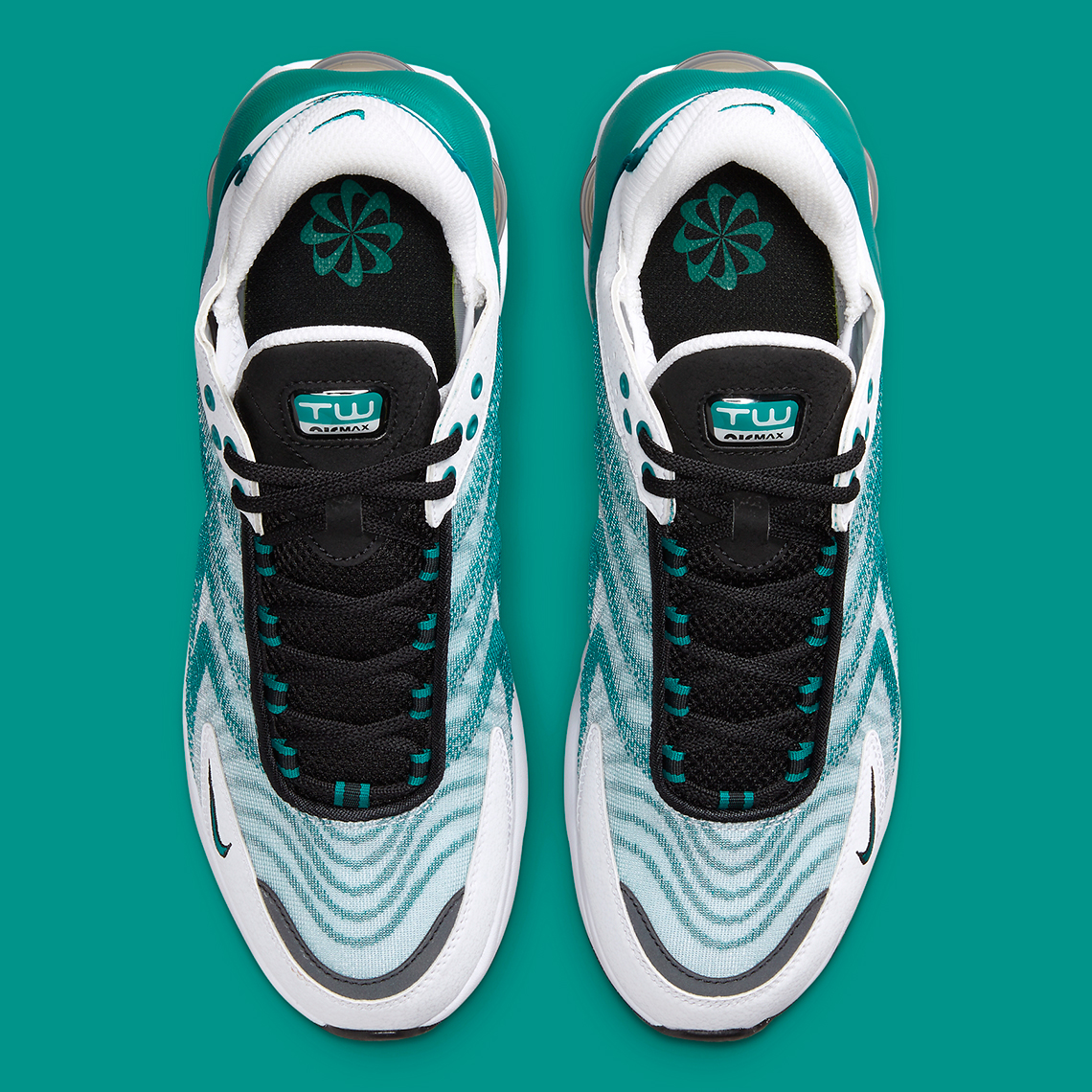 Nike Air Max TW "White/Teal/Black" DQ3984-103 | SneakerNews.com