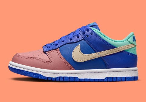 Nike Dunk Low GS "Salmon Toe" DZ2873-400 | SneakerNews.com