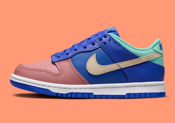 Nike Dunk Low GS "Salmon Toe" DZ2873-400 | SneakerNews.com