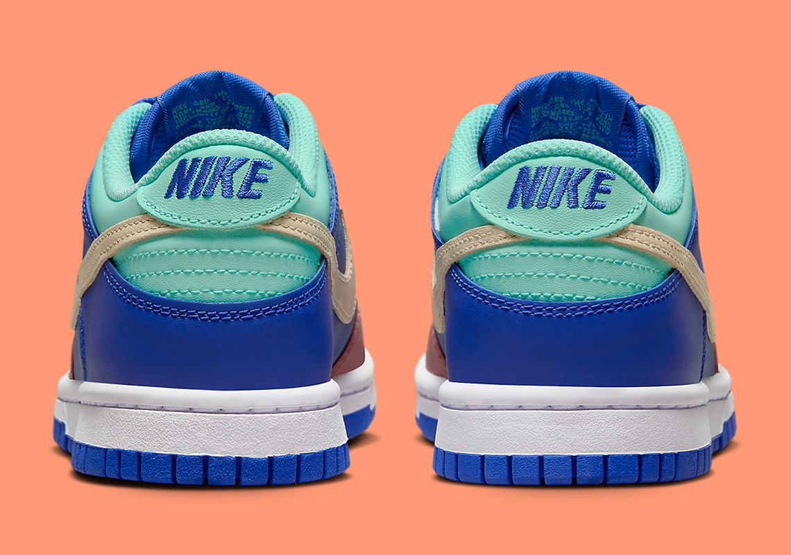 Nike Dunk Low GS "Salmon Toe" DZ2873-400 | SneakerNews.com