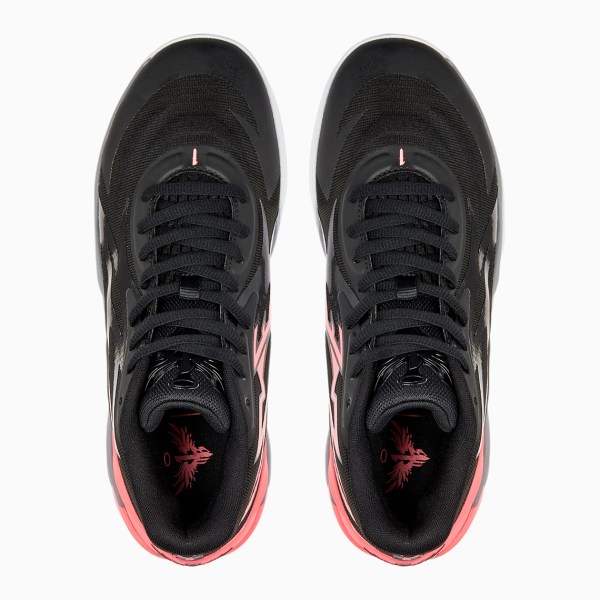 PUMA MB.02 "Black/Coral" 378287-01 | SneakerNews.com