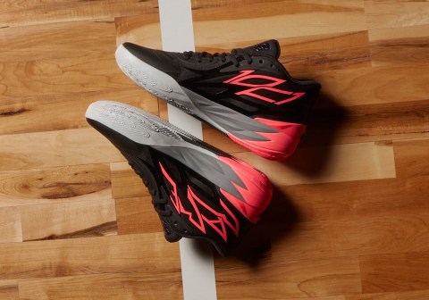 PUMA MB.02 "Black/Coral" 378287-01 | SneakerNews.com