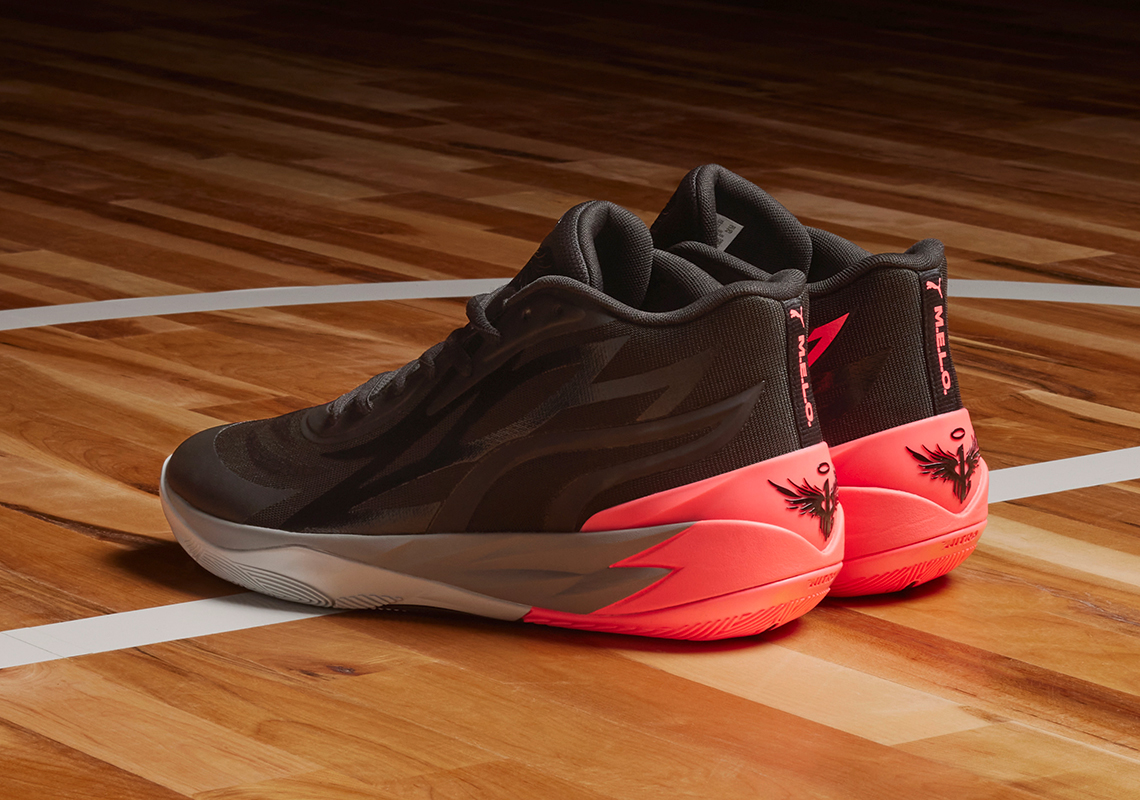PUMA MB.02 "Black/Coral" 378287-01 | SneakerNews.com