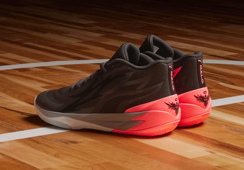 PUMA MB.02 "Black/Coral" 378287-01 | SneakerNews.com