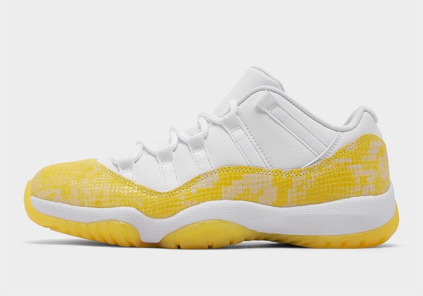 Air Jordan 11 Low "Yellow Snakeskin" AH7860-107 | SneakerNews.com